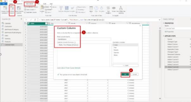 Power Query Calendar | Vidicorp
