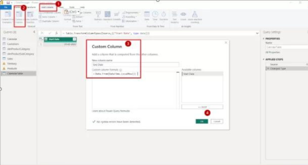 Power Query Calendar | Vidicorp