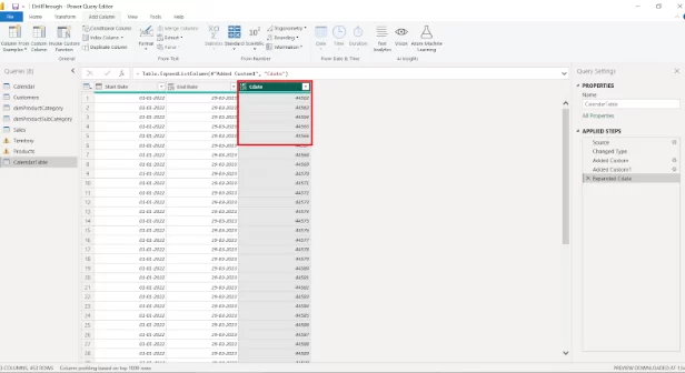 Power Query Calendar | Vidicorp