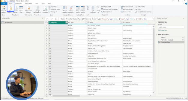 Power Query Tutorial: Data Transformation Steps for Power BI Query