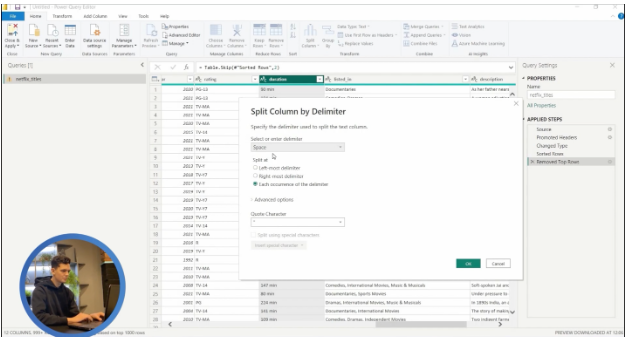 Power Query Tutorial Data Transformation Steps For Power Bi Query