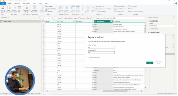 Power Query Tutorial: Data Transformation Steps for Power BI Query