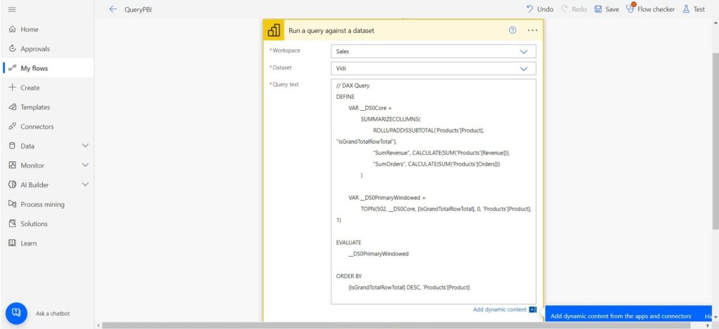 Power Automate and Power BI Integration