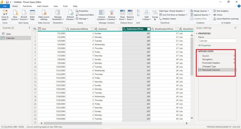 Power BI: How to Hide columns with No data - Vidi Corp