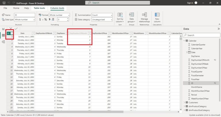 Power BI: How to Hide columns with No data - Vidi Corp