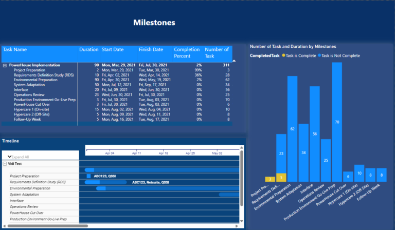 Power BI Project Management Dashboards - 6 Essential Templates