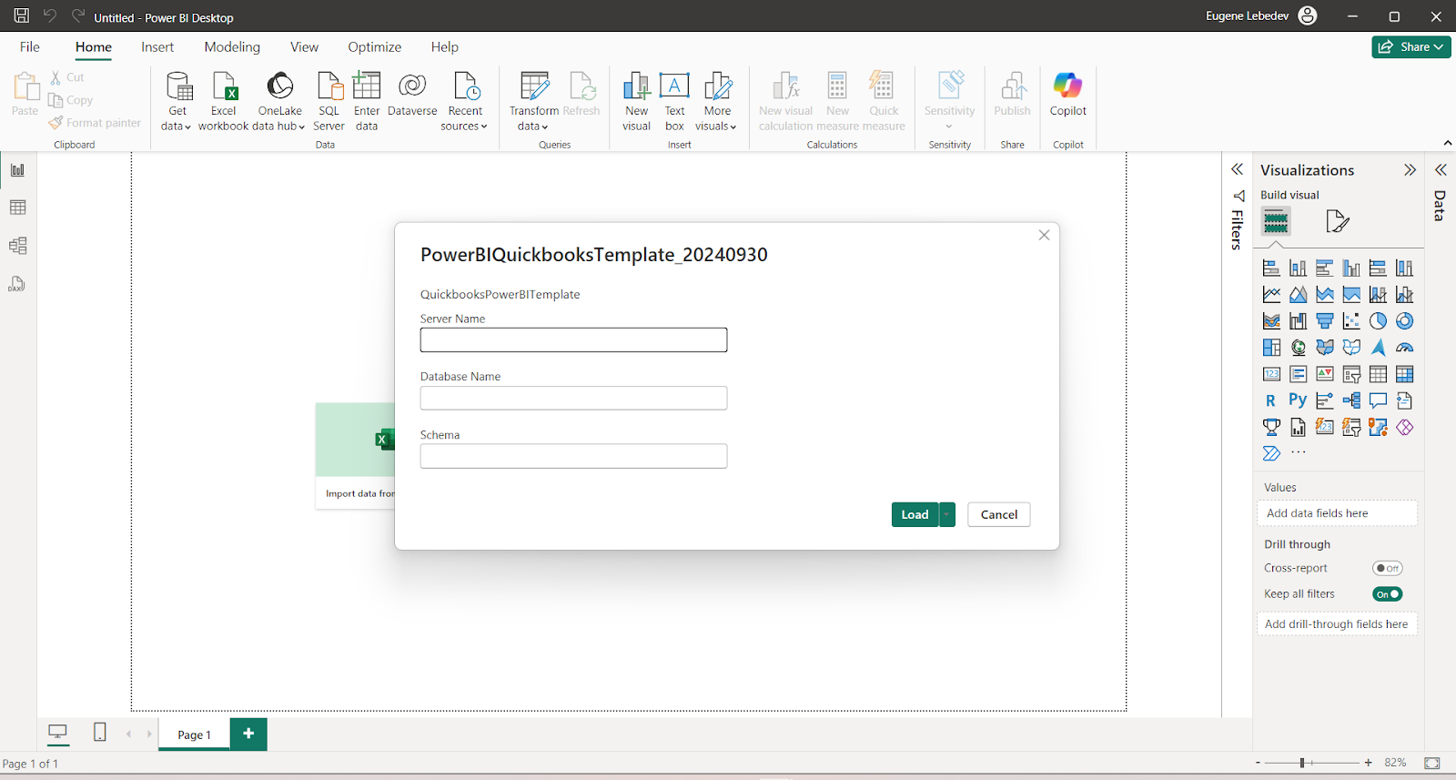 Free QuickBooks Power BI Template - Installation Guide